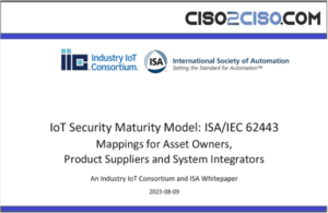IoT Security Maturity Model: ISA/IEC 62443Mappings for Asset Owners ...