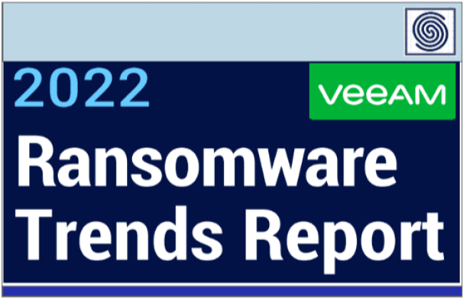 2022 VEEAM Ransomware Trends Report - CISO2CISO.COM & CYBER SECURITY GROUP