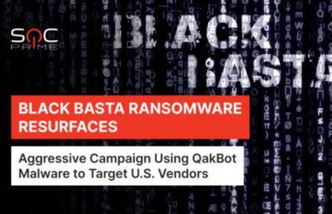 Detecting QakBot Malware Campaign Leading to Black Basta Ransomware ...